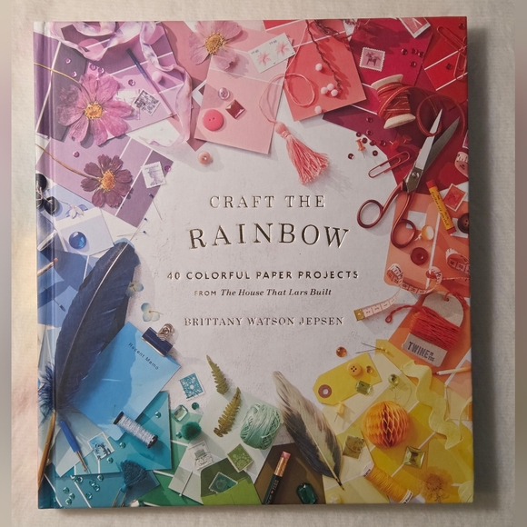 Office | Craft The Rainbow 4 Colorful Paper Projects Book | Poshmark
